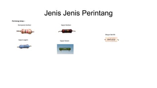 PRINSIP TEKNOLOGI ELEKTRIK_GROUP 4: KOMPONEN ASAS DALAM LITAR ELEKTRIK ...