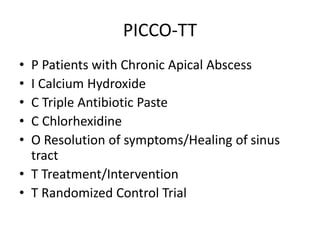 PICO development | PPTX