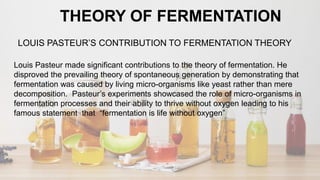 Fermentation in food processing and preservation | PDF