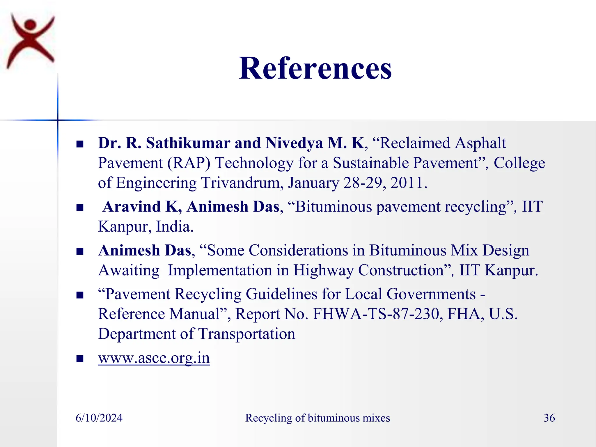 ppt on recycling of asphalt mix containing Reclaimed Asphalt Pavement | PPT