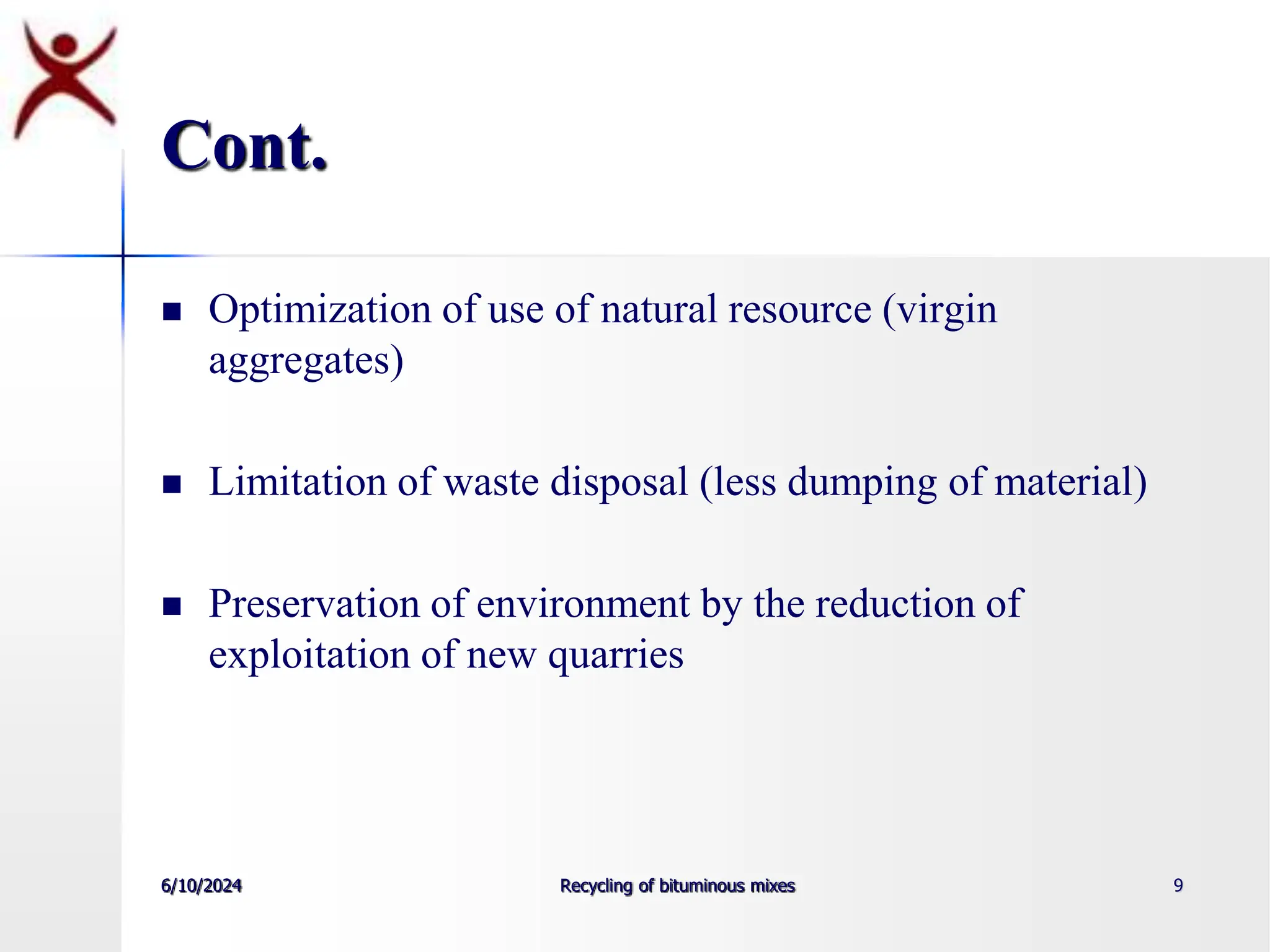 ppt on recycling of asphalt mix containing Reclaimed Asphalt Pavement | PPT