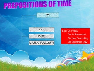 Prepositions - Usage and exercises for EFL | PPT