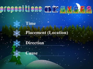 Prepositions - Usage and exercises for EFL | PPT