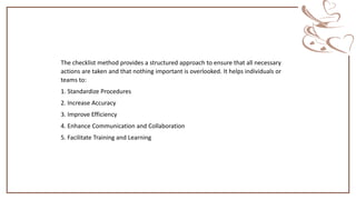 THE MODELS OF CHECKLIST METHOD IN EVALUATING ELT TEXTBOOKS | PPT