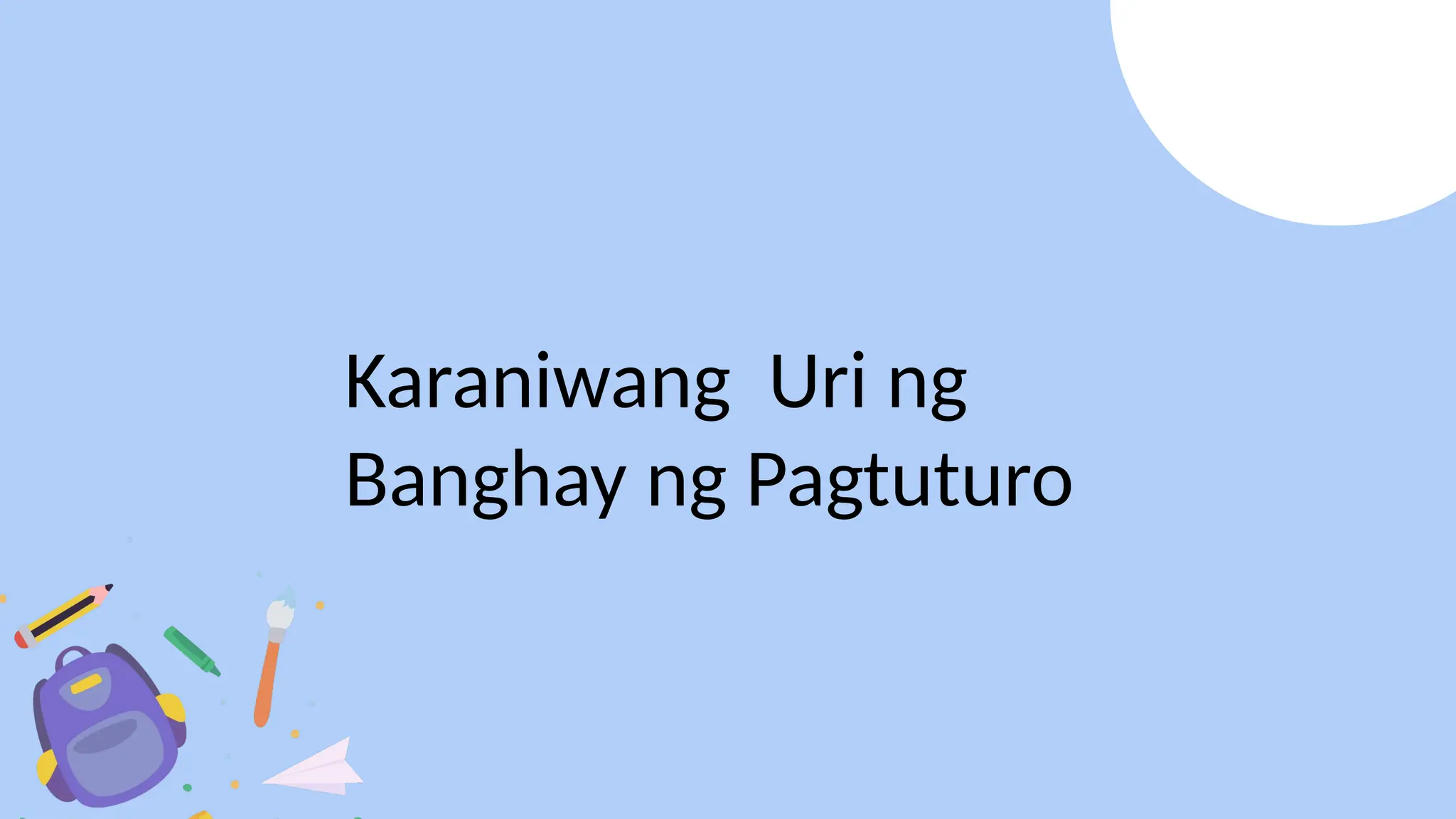 Mga banghay aralin at kagamitan sa pang pagtuturo | PPTX