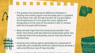 Thermal Agent: Superficial Cold and Heat | PPTX