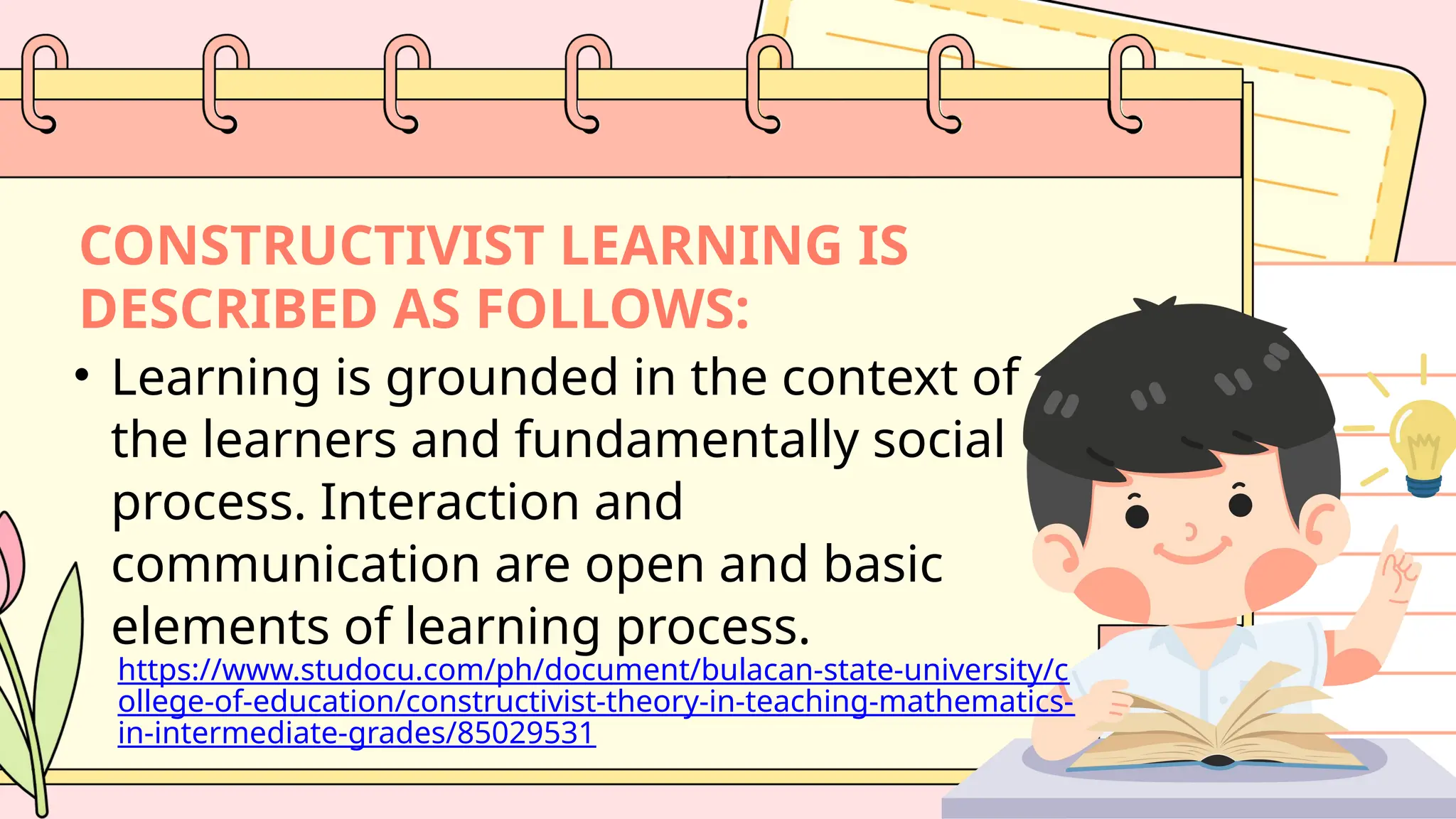 Powerpoint Presentation- Constructivist Theory | PPT