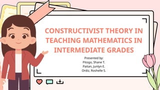 Powerpoint Presentation- Constructivist Theory | PPT