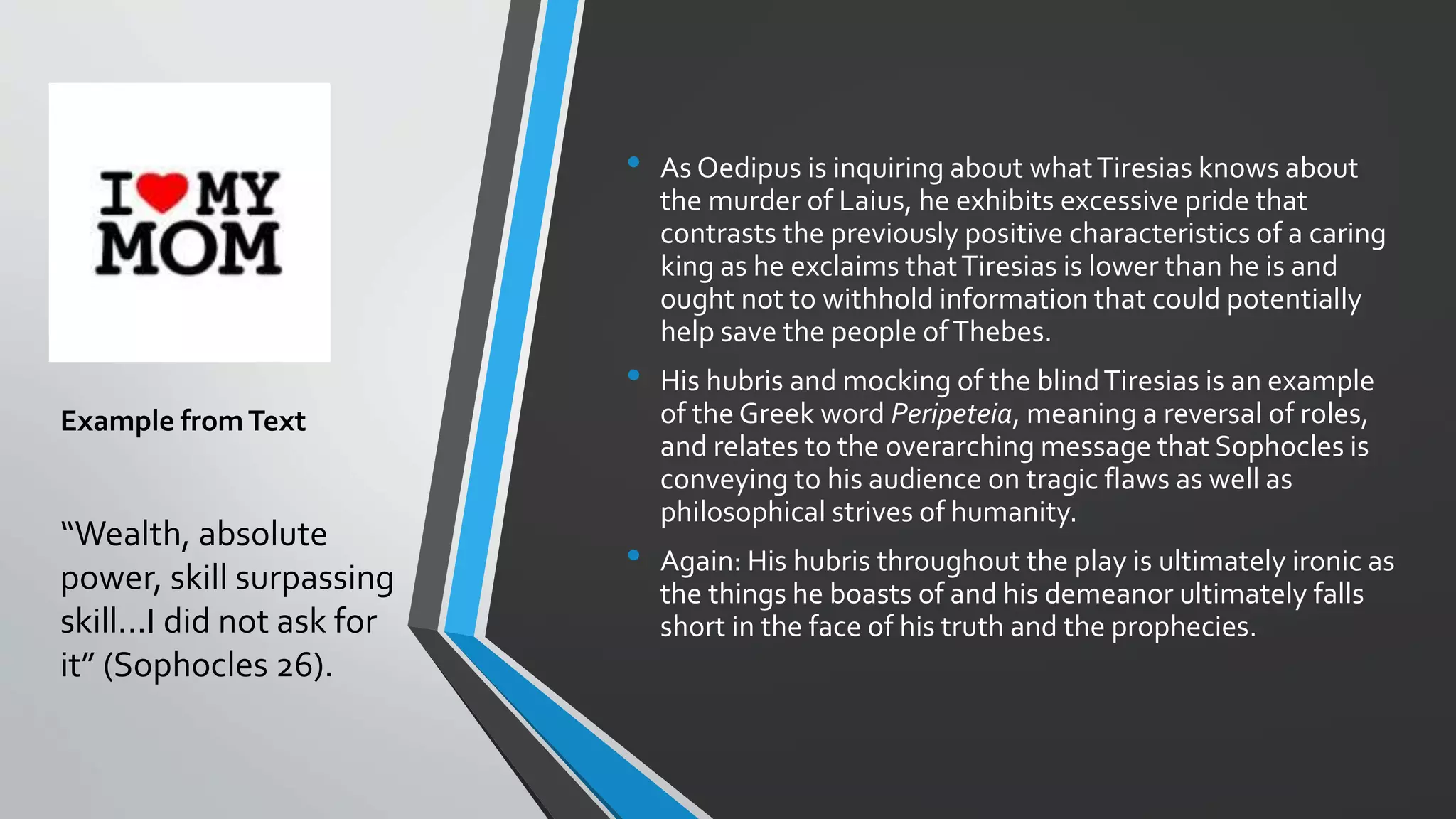 Oedipus irony.pptx | Drama | Genres