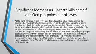 Oedipus irony.pptx | Drama | Genres