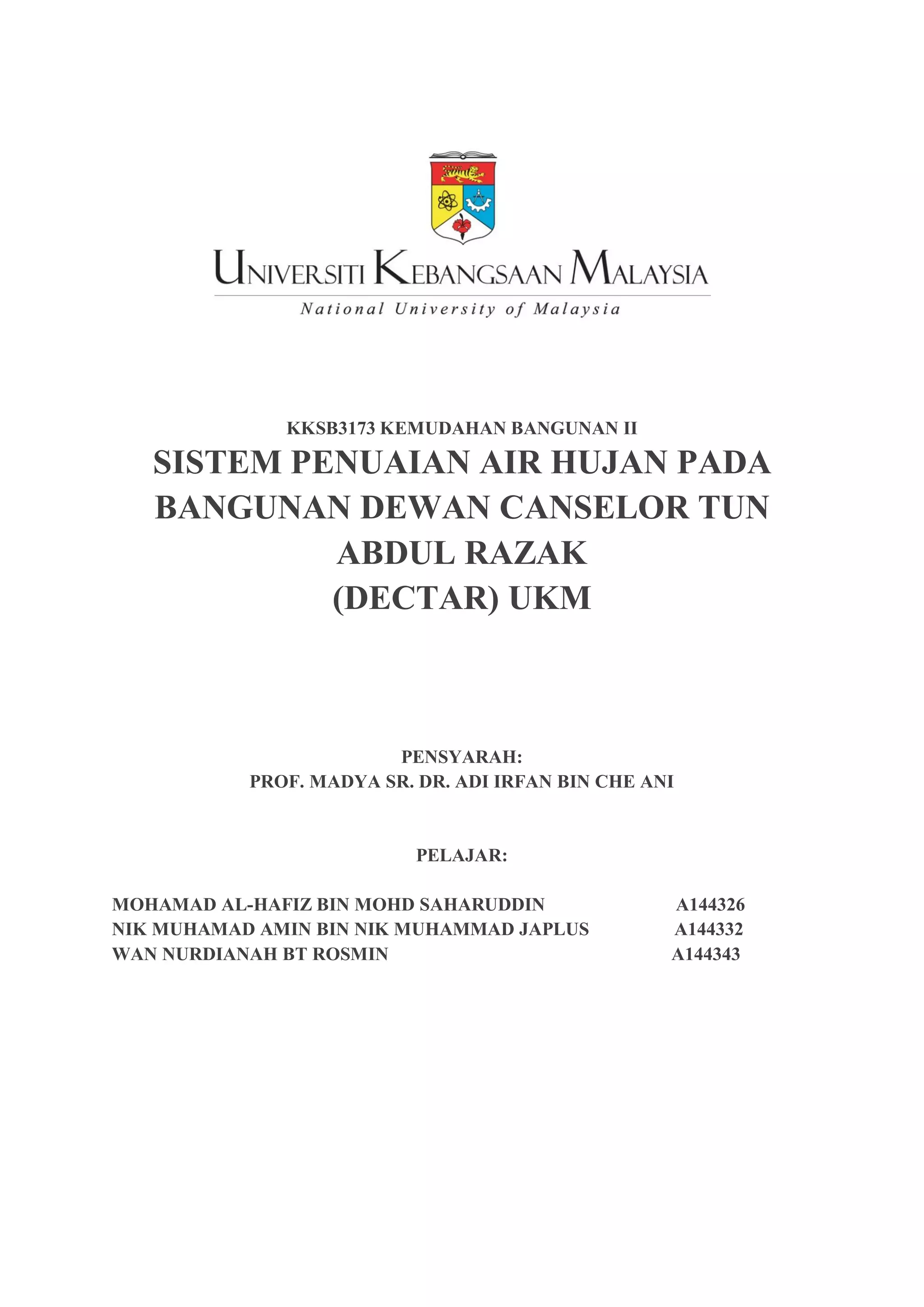 Group 4 dectar ukm | PDF