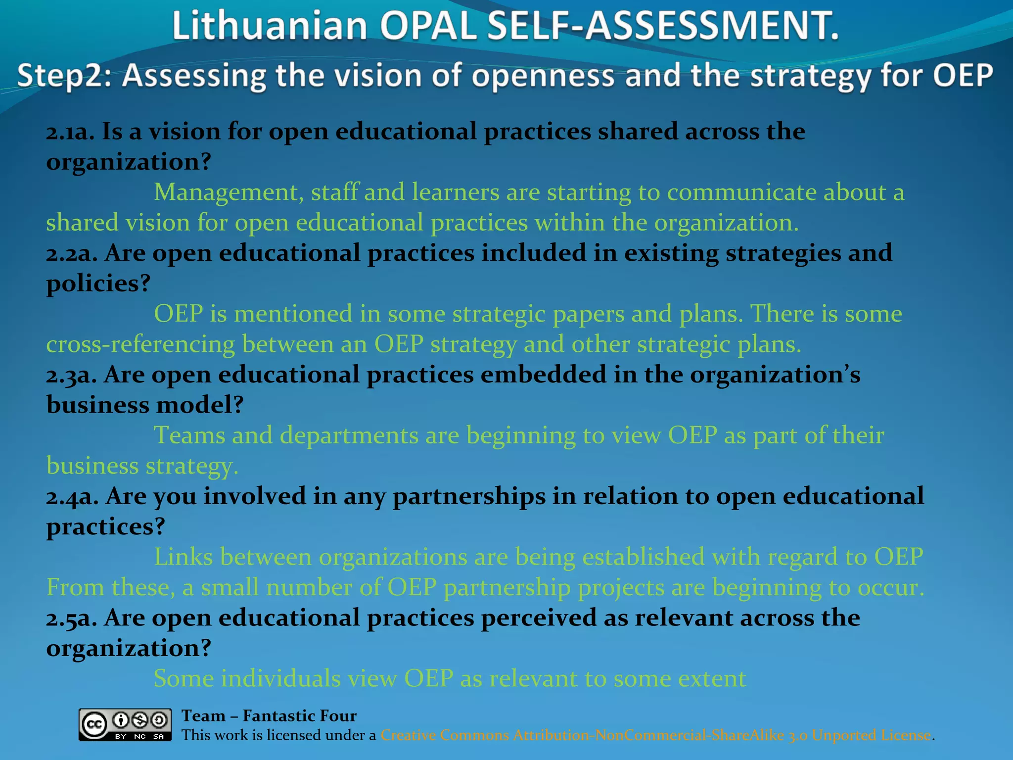 Fantastic Four (Group 4) - OER & OEP | PPT