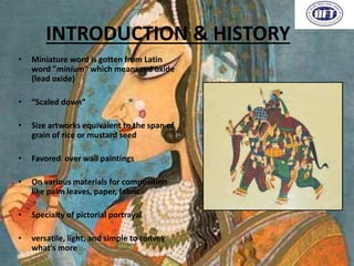 International marketing of miniature paintings | PPTX