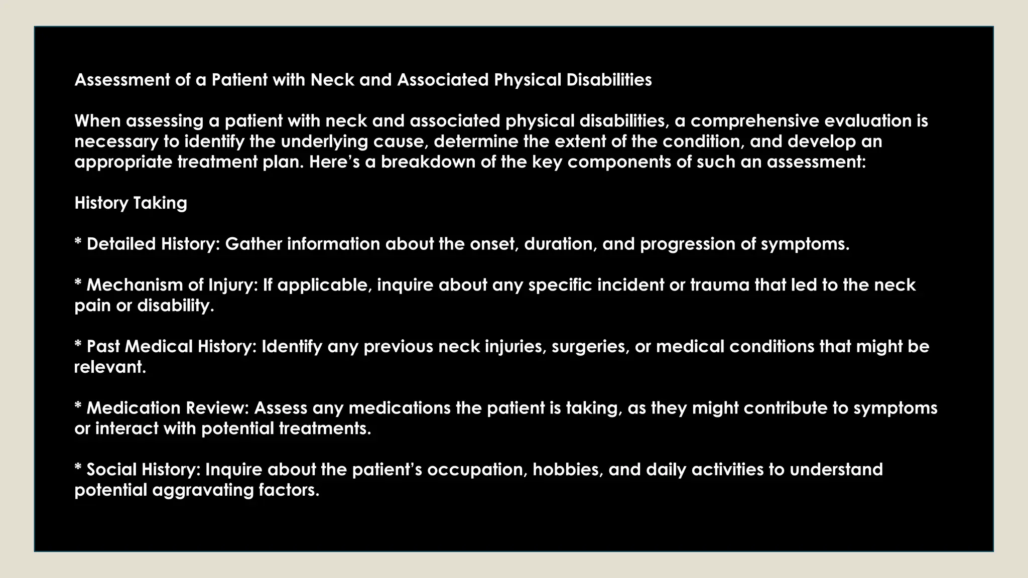 Assessment of neck pain and associated physical diability.pptx