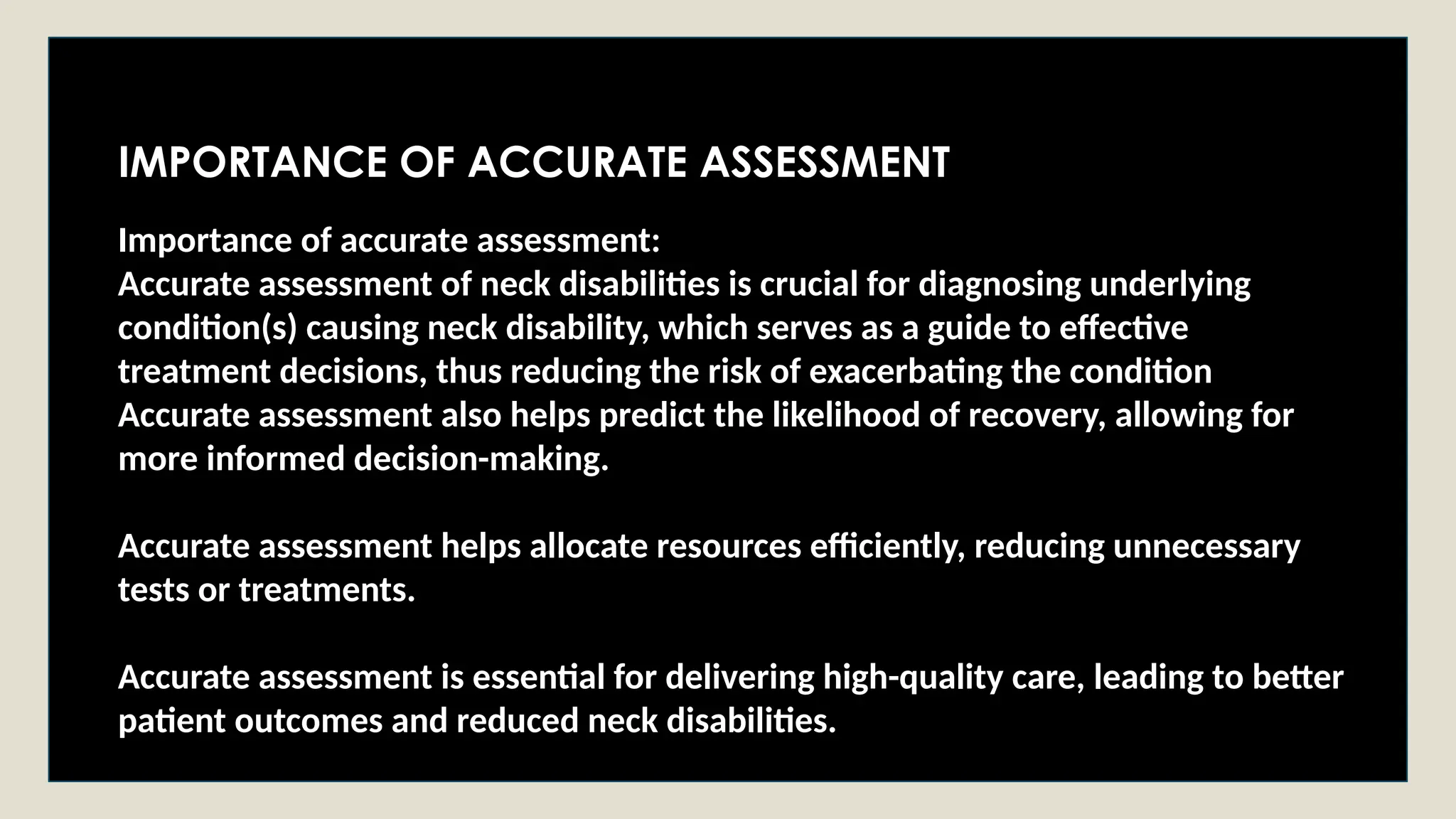 Assessment of neck pain and associated physical diability.pptx