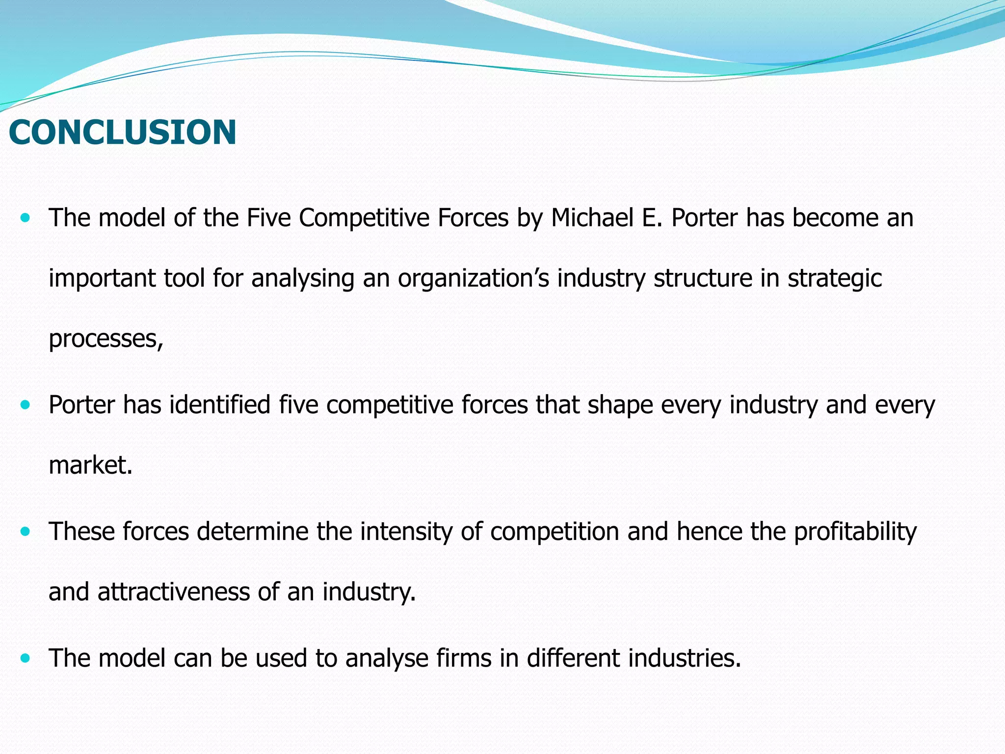 Group 4 ppt porters five forces model | PPT