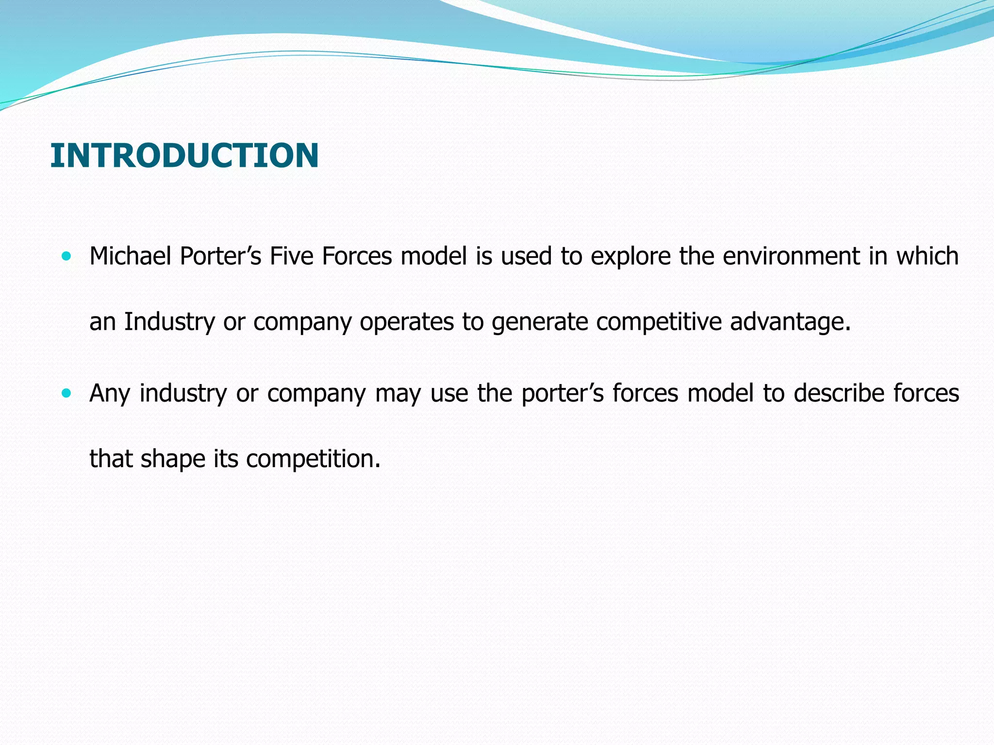 Group 4 ppt porters five forces model | PPT