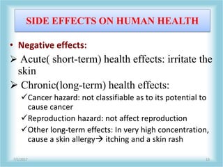 Saccharin Side Effects Of Use