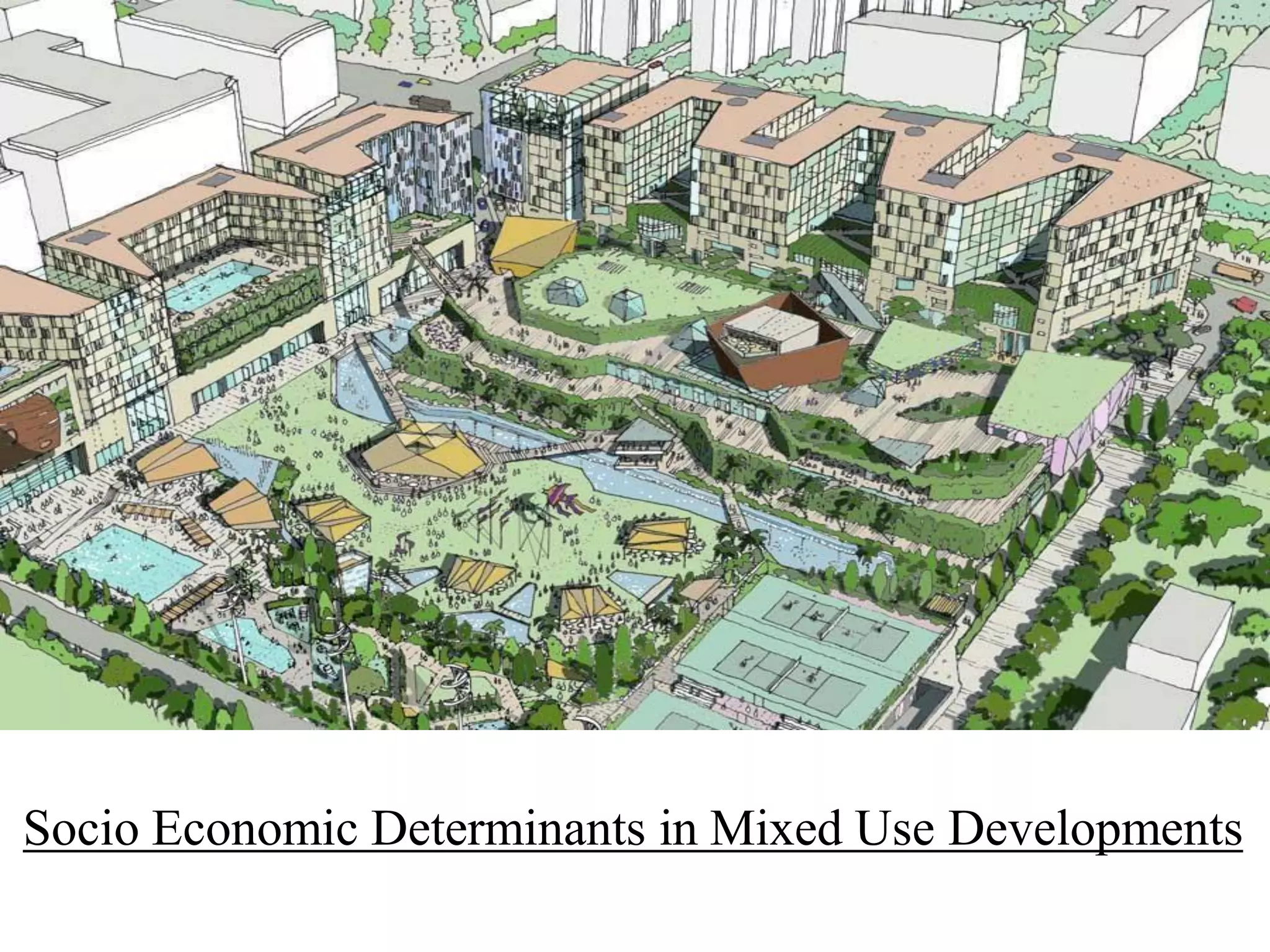 Socio Economic Determinants in Low Scale Mixed Use Developments | PDF