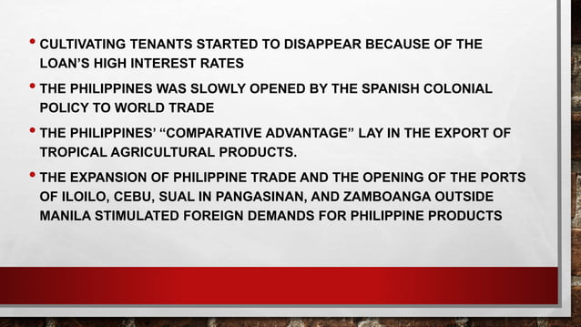 GROUP 4 - THE EARLY PERIOD OF SPANISH SETTLEMENT.pptx | Agriculture ...