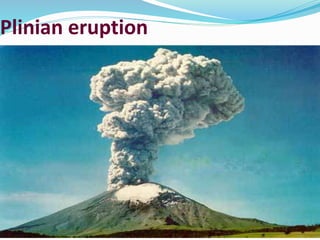 VOLCANIC ERUPTIONS.pptx TYPES OF VOLCANO ACCORDING TO SHAPE | PPTX