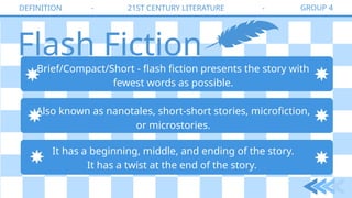 21st century literature genre presentation | PPTX