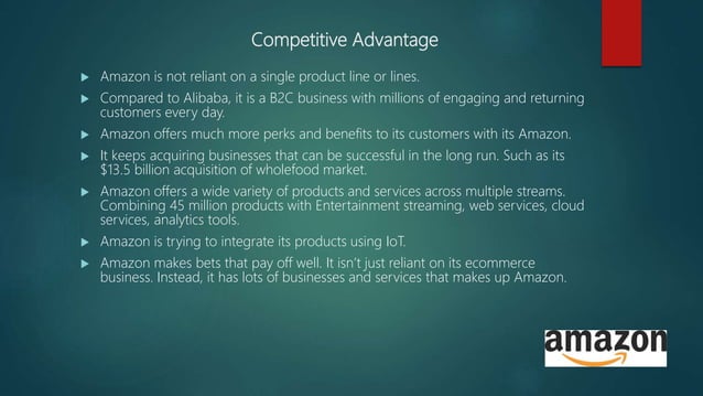 Amazon's Operational Strategy | PPTX | Internet | Computing