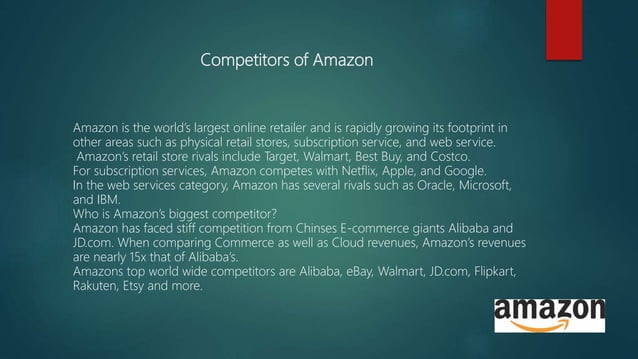 Amazon's Operational Strategy | PPTX | Internet | Computing