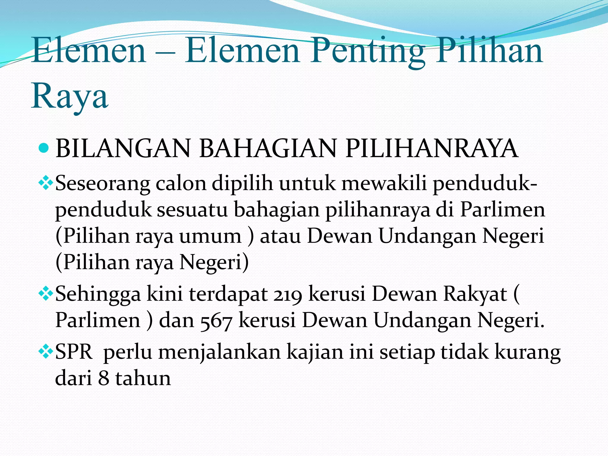 Pilihanraya di Malaysia | PPSX