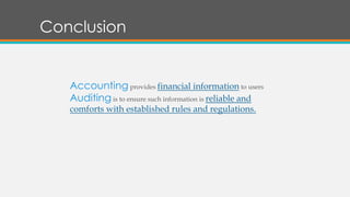 Accounting and Financial Statements | PPTX