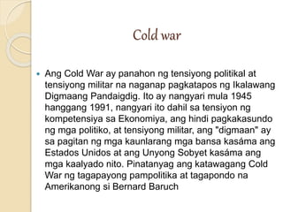 Ikalawang Digmaang Pandaigdig | PPTX