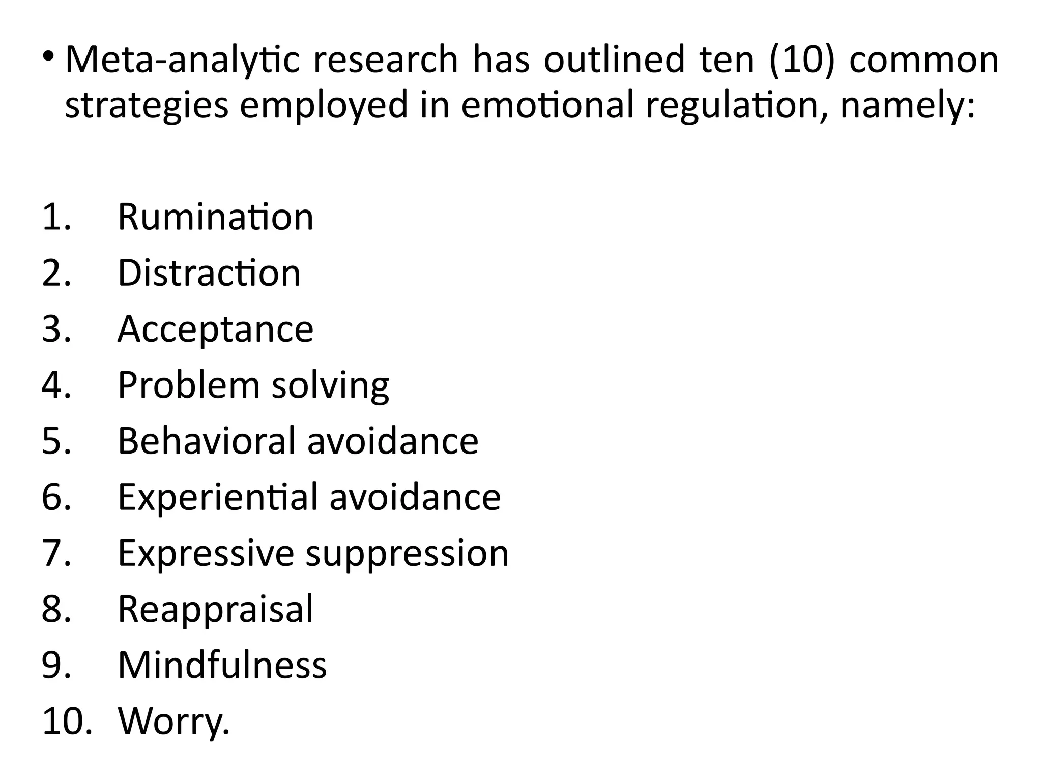 Emotional Regulation is the Ability to Control Emotions | PPTX