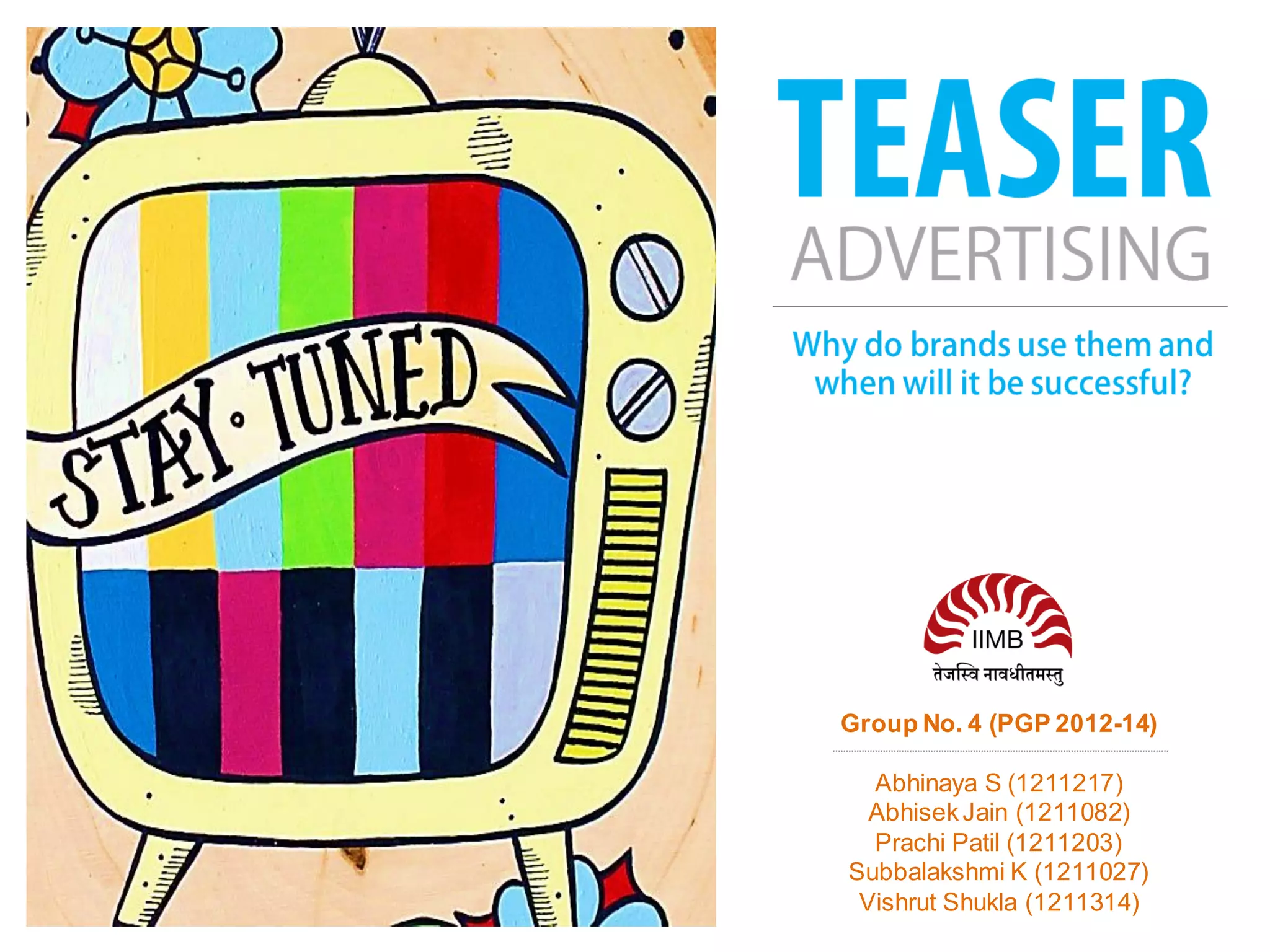 Teaser Advertising - Why Do Brands Use Them & When Will They Be ...