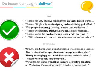 Teaser Advertising - Why Do Brands Use Them & When Will They Be ...