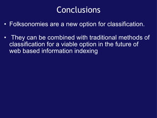 Folksonomies-Group 4 | PPT
