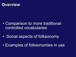 Folksonomies-Group 4 | PPT