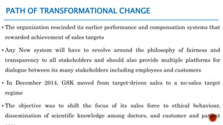 Group 4 glaxosmithkline case analysis | PPT