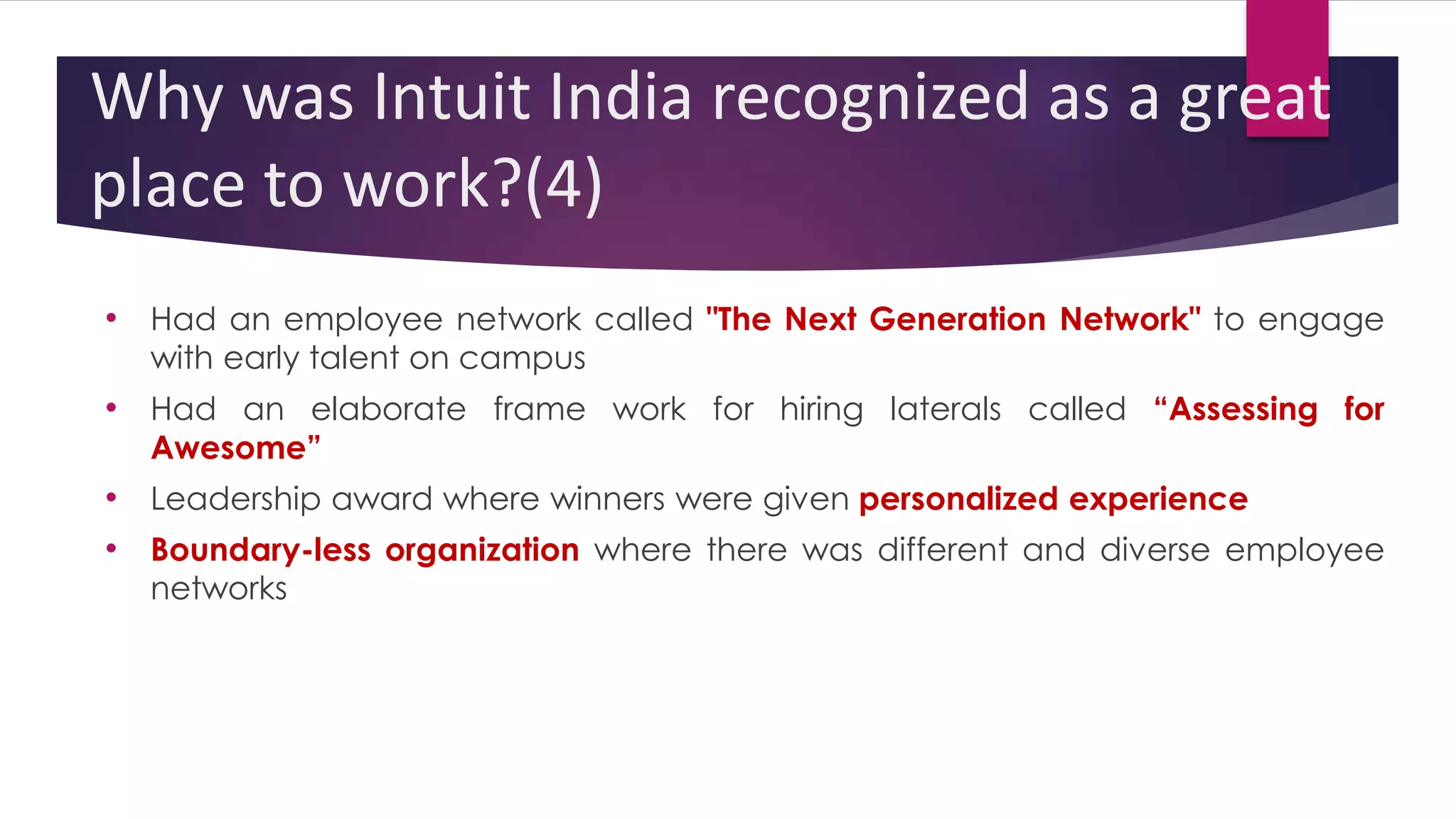 Group 4 intuit india | PPT