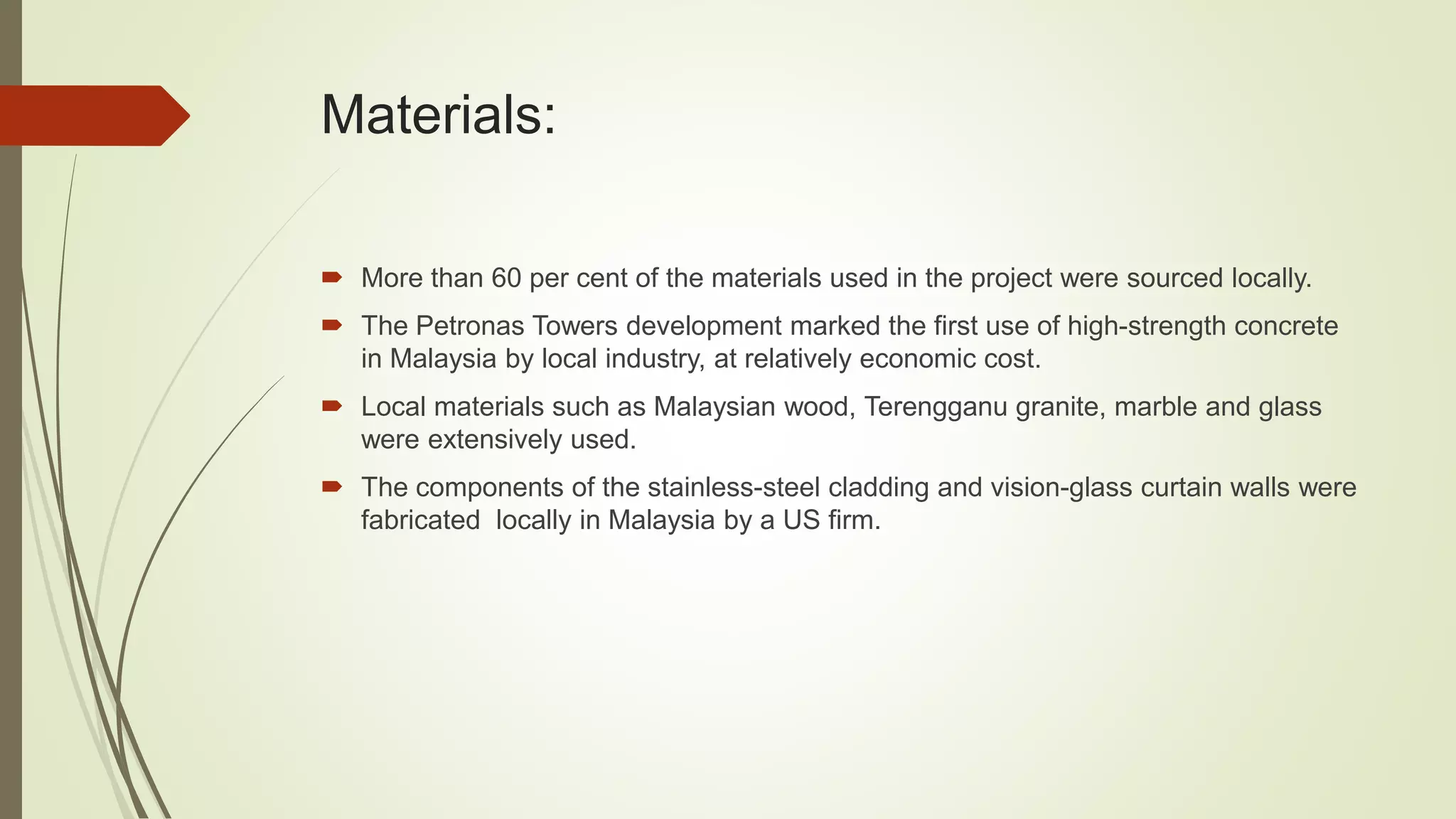 presentation on petronas twin tower | PPTX