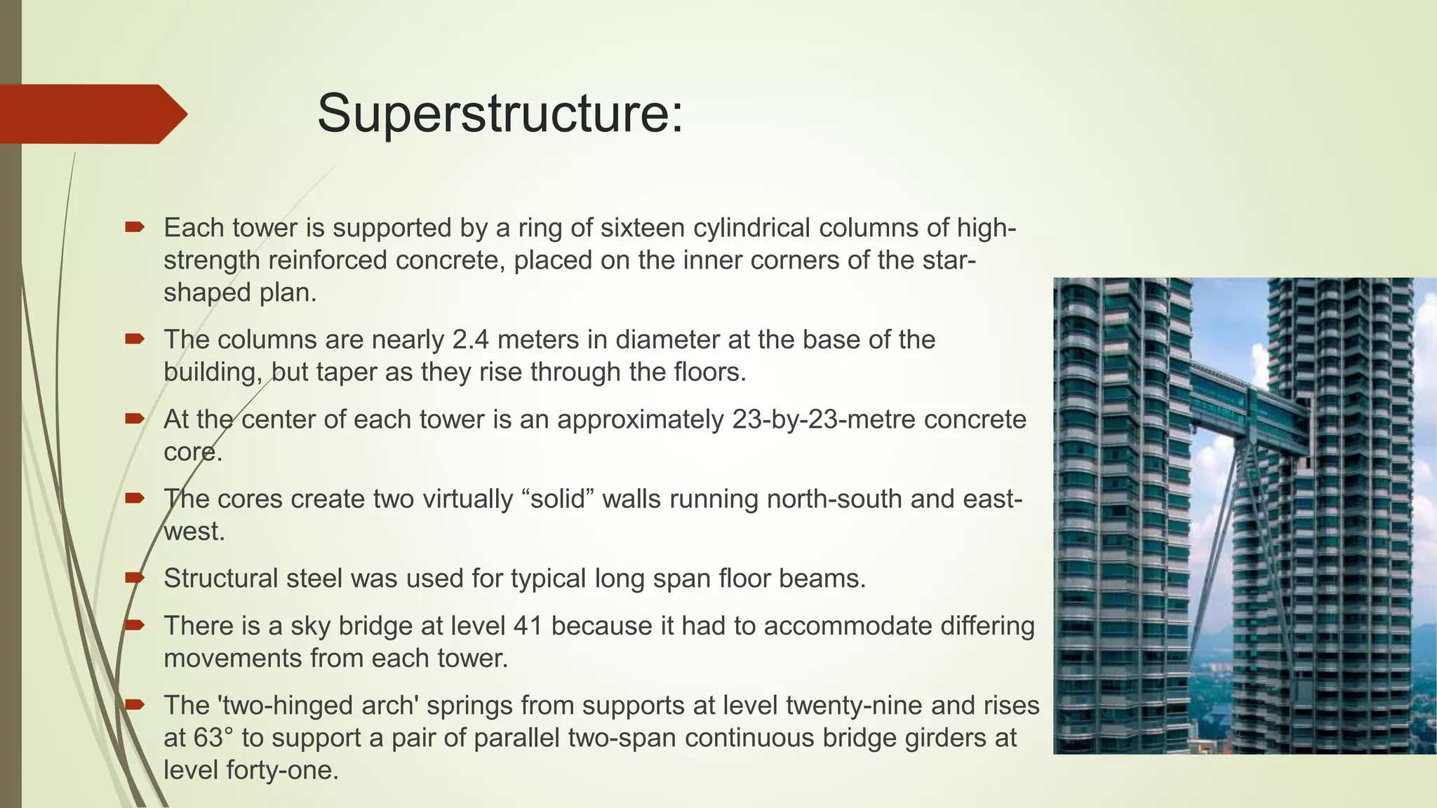 presentation on petronas twin tower | PPTX