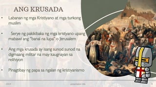 ANG KRUSADA | PDF
