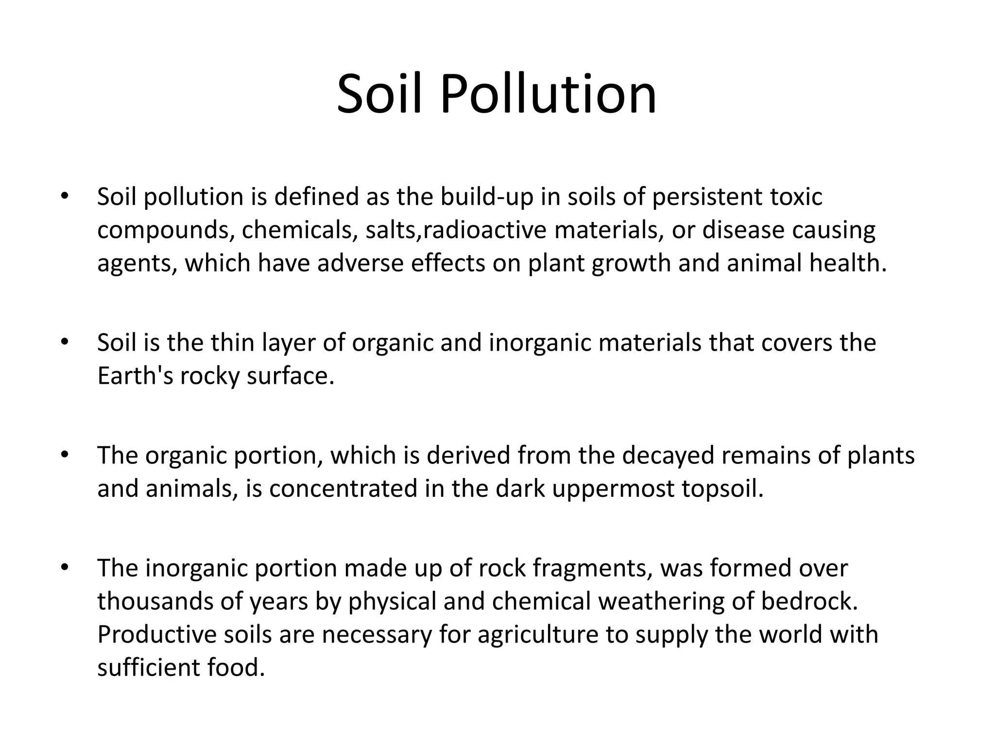Group 4 – land and water pollution | PPTX
