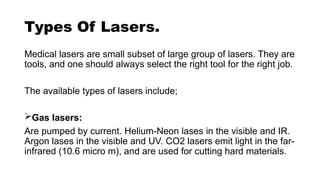 Lazer applications in Biomedical Engineering.pptx