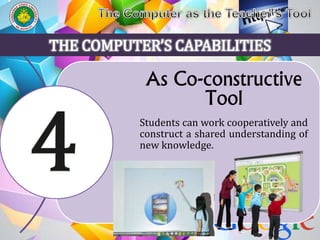 Computer as the Teacher's Tool | PPTX