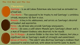 21stliterature.theoldmanandthesea.presentationthroughppt | PPTX