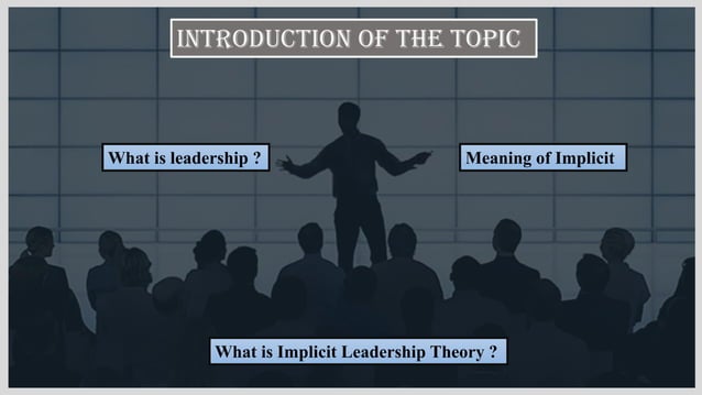 implicit leadership style | PDF | Science
