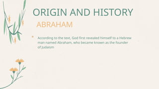origin and history of Judaism..... .pptx