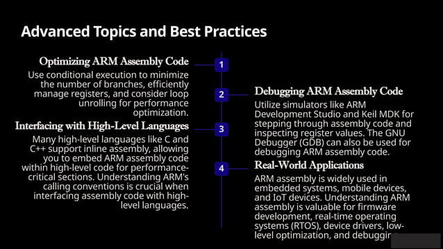 microprocessors and ARM Assembly Language | PPTX