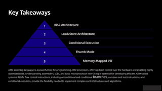 microprocessors and ARM Assembly Language | PPTX