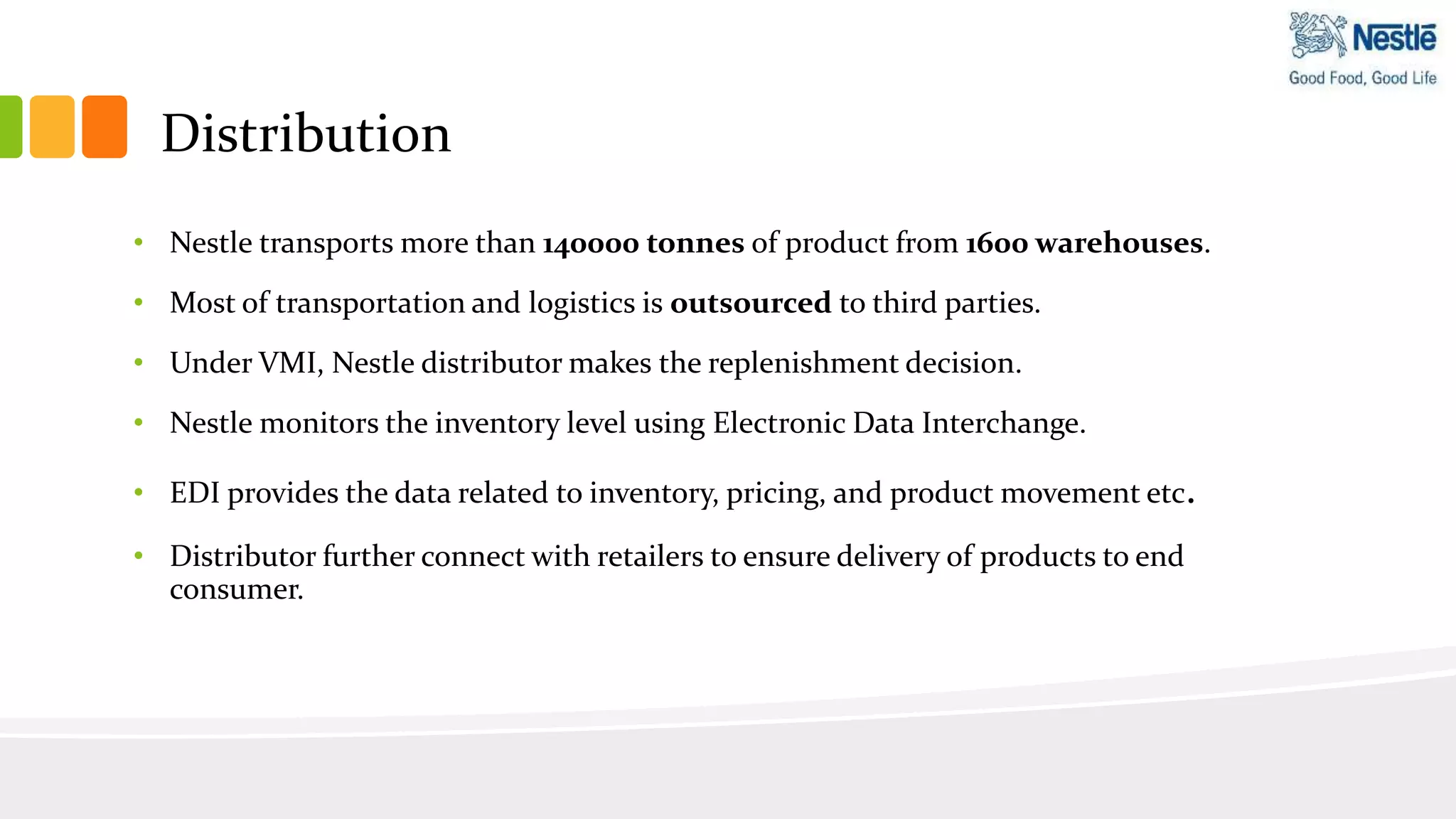 Supply Chain Analysis of Nestle | PPTX